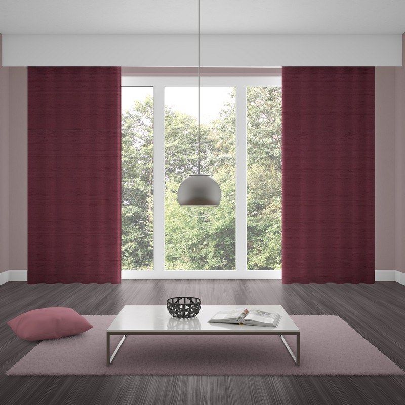 Luxe Garnet Blackout Curtains - Ready Made Curtains Online NZ