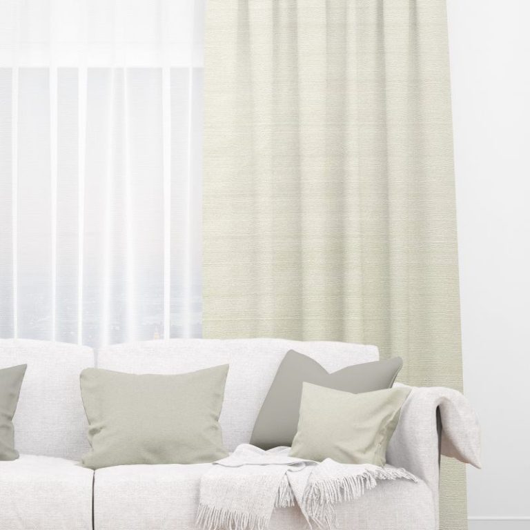 Luxe Bone Blockouts - Charming Shades - Roman Blinds Direct
