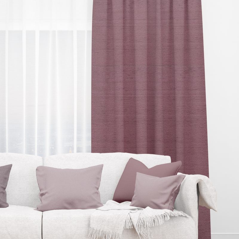 Luxe Garnet Blackout Curtains - Ready Made Curtains Online NZ