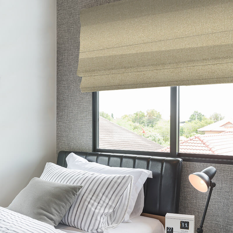Avalon FR Sand - Roman Blinds - Roman Blinds NZ