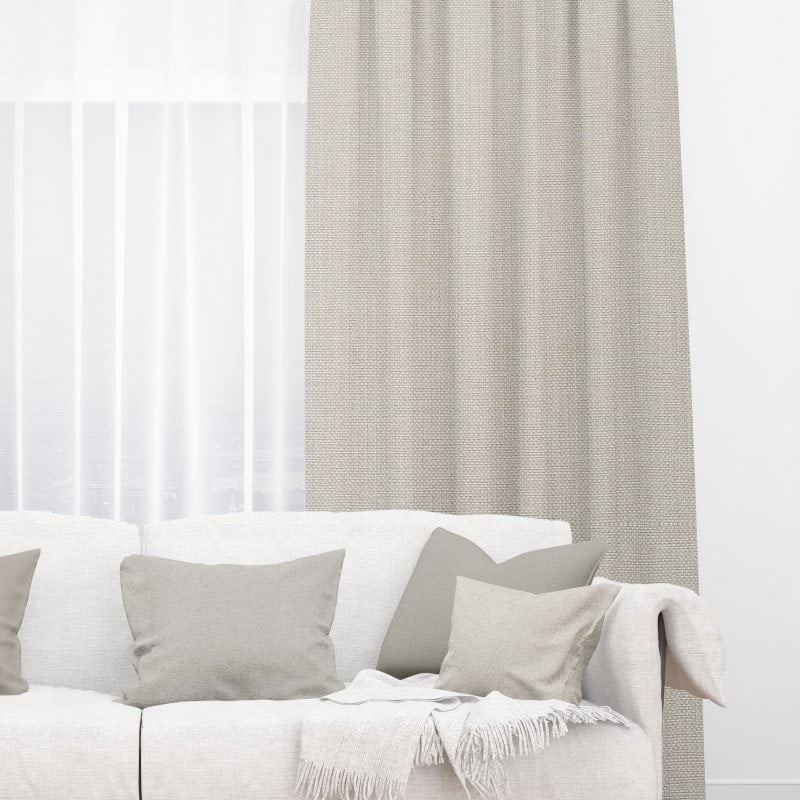 Matrix Oyster Curtains - Affordable Style - Roman Blinds Direct